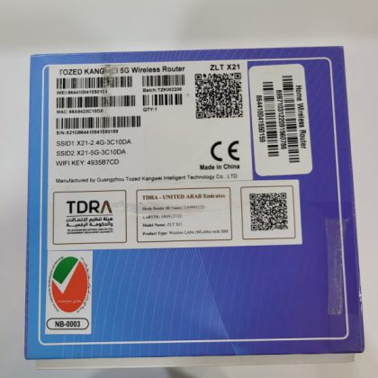 مودم ۵G زد ال تیDU 5G Kj33 X21 - فروشگاه مودم و تجهیزات شبکه مودم مارت ...