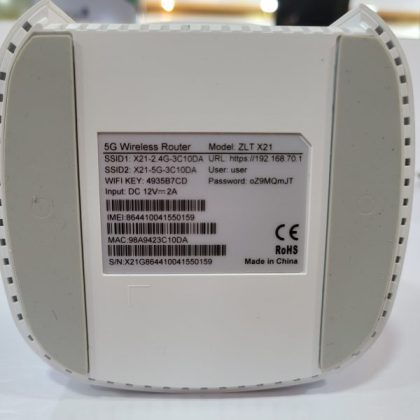 مودم ۵G زد ال تیDU 5G Kj33 X21 - فروشگاه مودم و تجهیزات شبکه مودم مارت ...